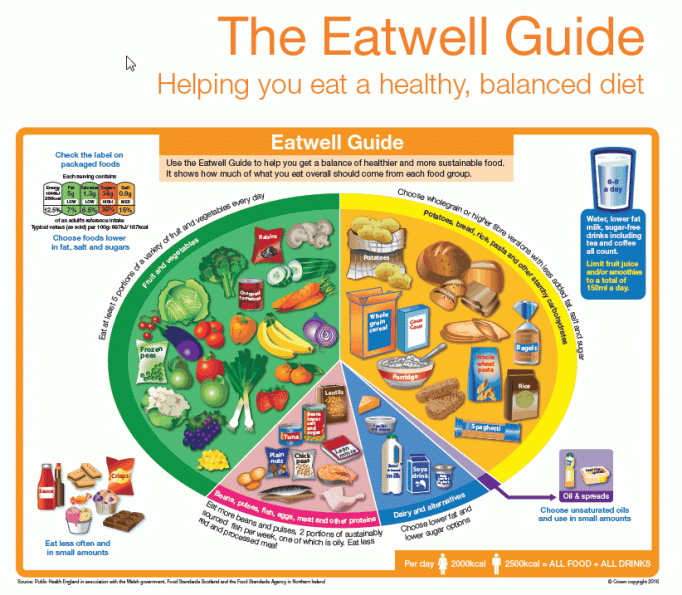 The Eatwell Guide | The Nutrition Program Blog